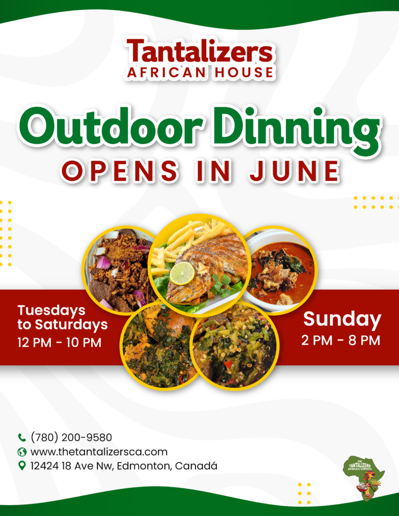 Outdoor Dinning at Tantalizers African House – Ladies Corner